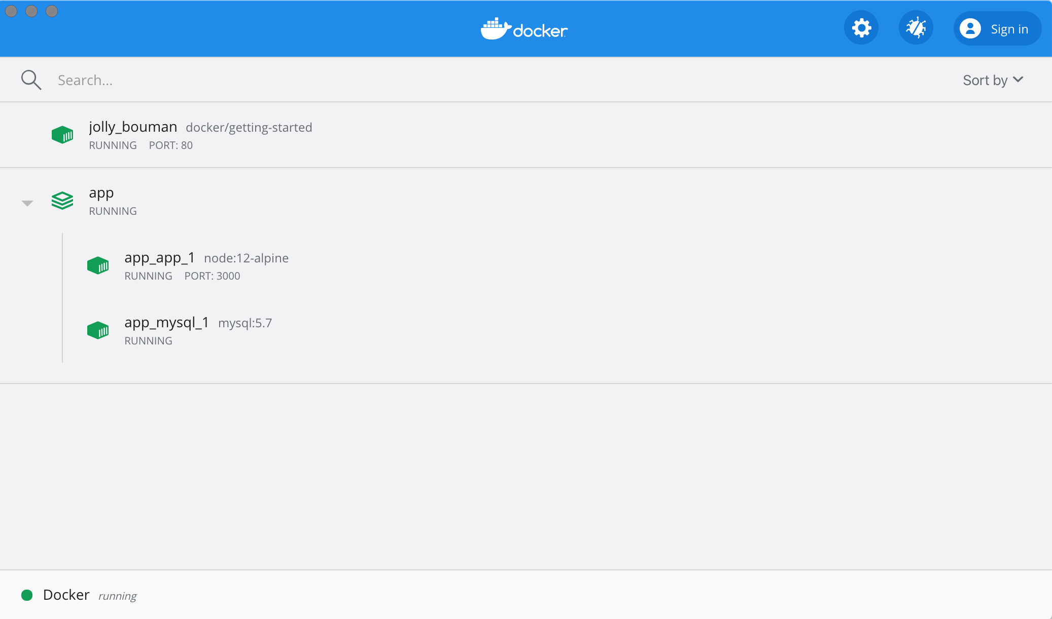 使用Docker Compose - Getting Started
